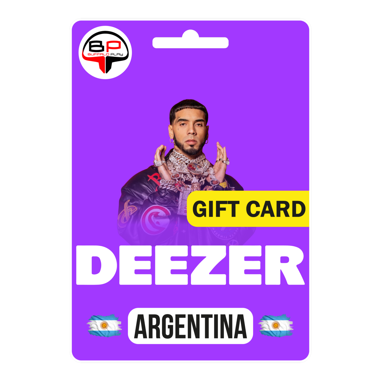 Gift Card Deezer AR – Digital Buffalo Play
